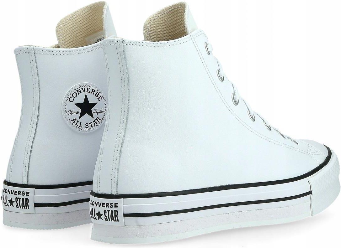 Damskie buty Converse Chuck Taylor All Star Eva Lift Hi Black 166799C ...