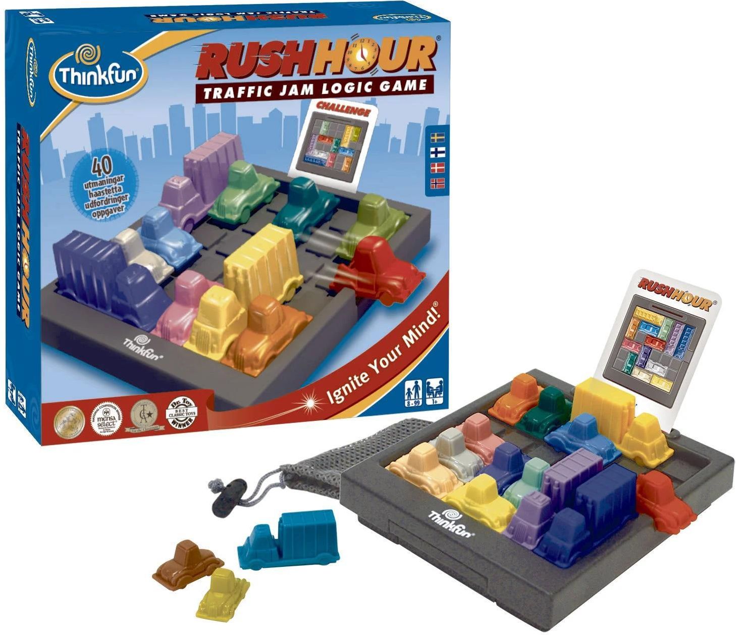 ThinkFun Rush Hour (SE/FI/DK/NO) - Gra dla dziecka - Ceny i opinie ...