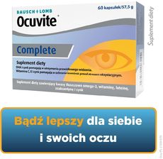 Ocuvite Complete 60 kaps - Opinie i ceny na Ceneo.pl