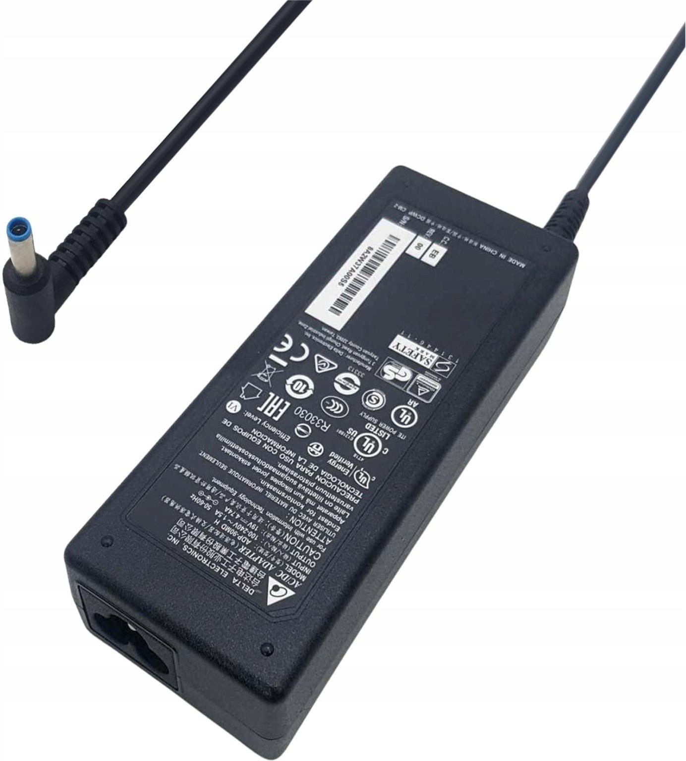 Zasilacz do laptopa Delta 90W Ajp do Hp W5D55AA#UUZ 4.5mm x 3.0mm ...