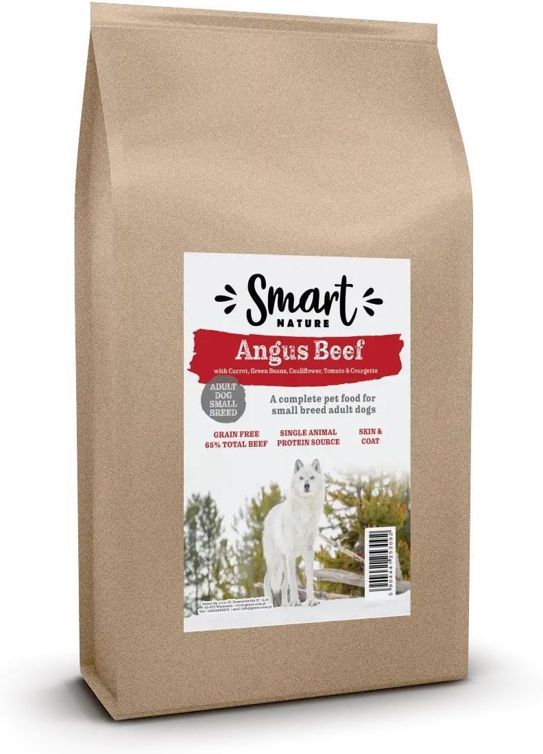 Karma Smart Nature Small Adult Angus Beef & Superfoods Dla Psów Małych ...