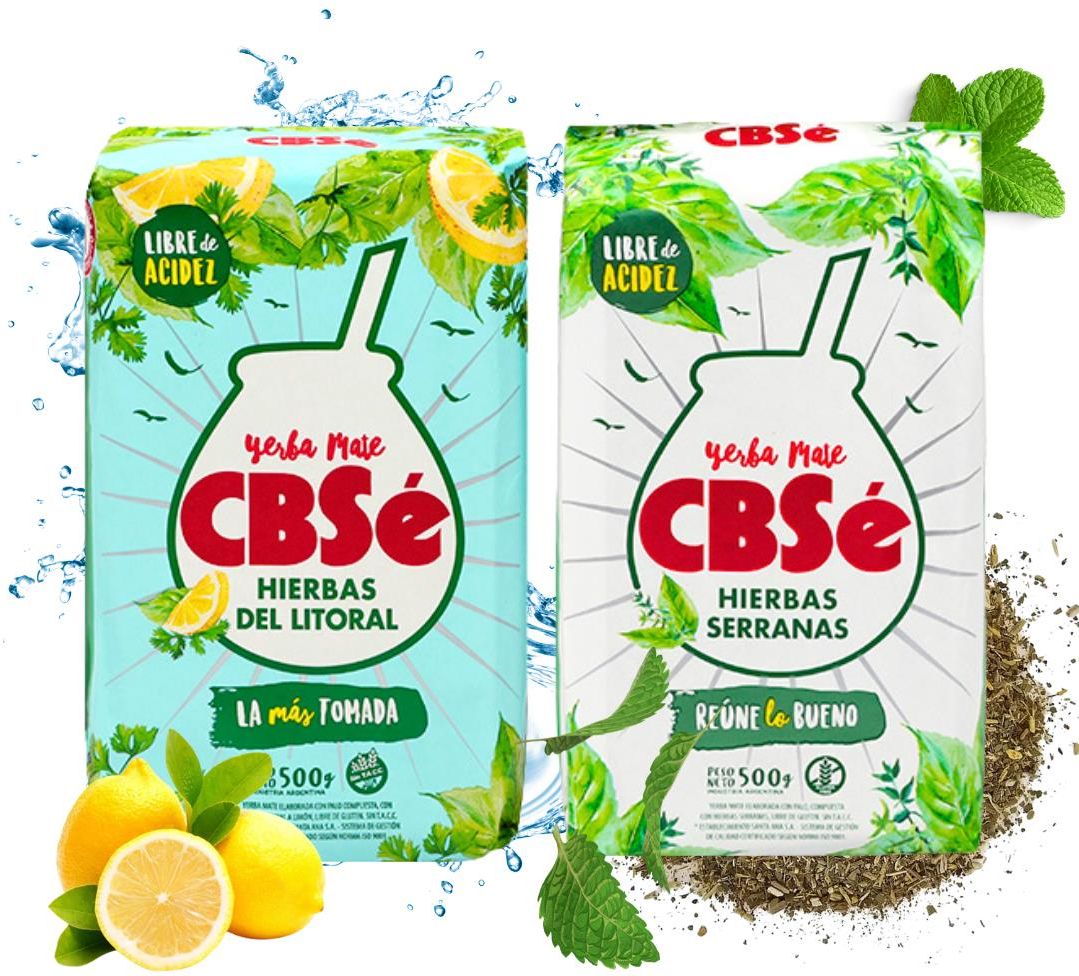 Yerba Mate CBSe Hierbas del Litoral + Serranas 2x500g 1kg - Ceny i ...