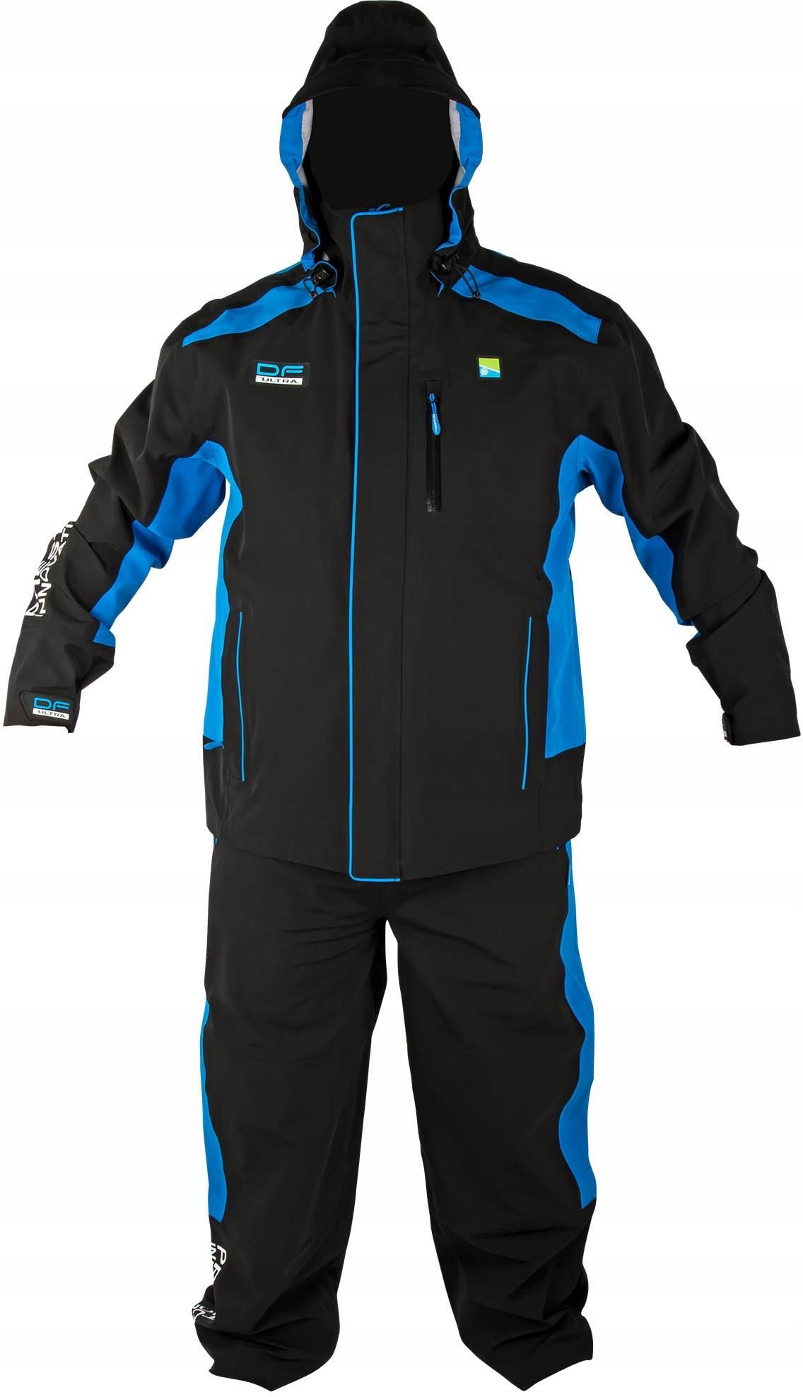 Preston Innovations Kombinezon Wędkarski Wodoodporny Czarny Preston Df ...