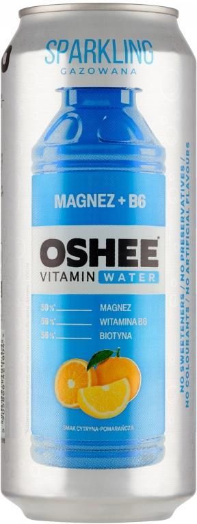 Oshee Vitamin Water Napój Gazowany Smak Cytryna Pomarańcza 500ml - Ceny ...