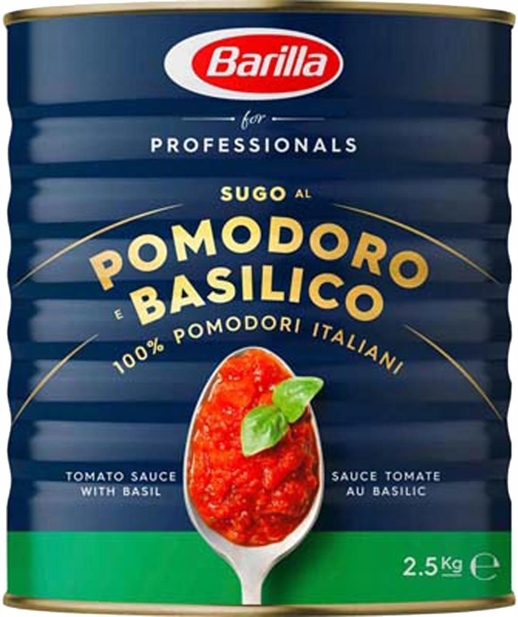 Barilla Sos Pomidorowy Sugo Pomodoro E Basilico 2,5kg - Ceny i opinie ...