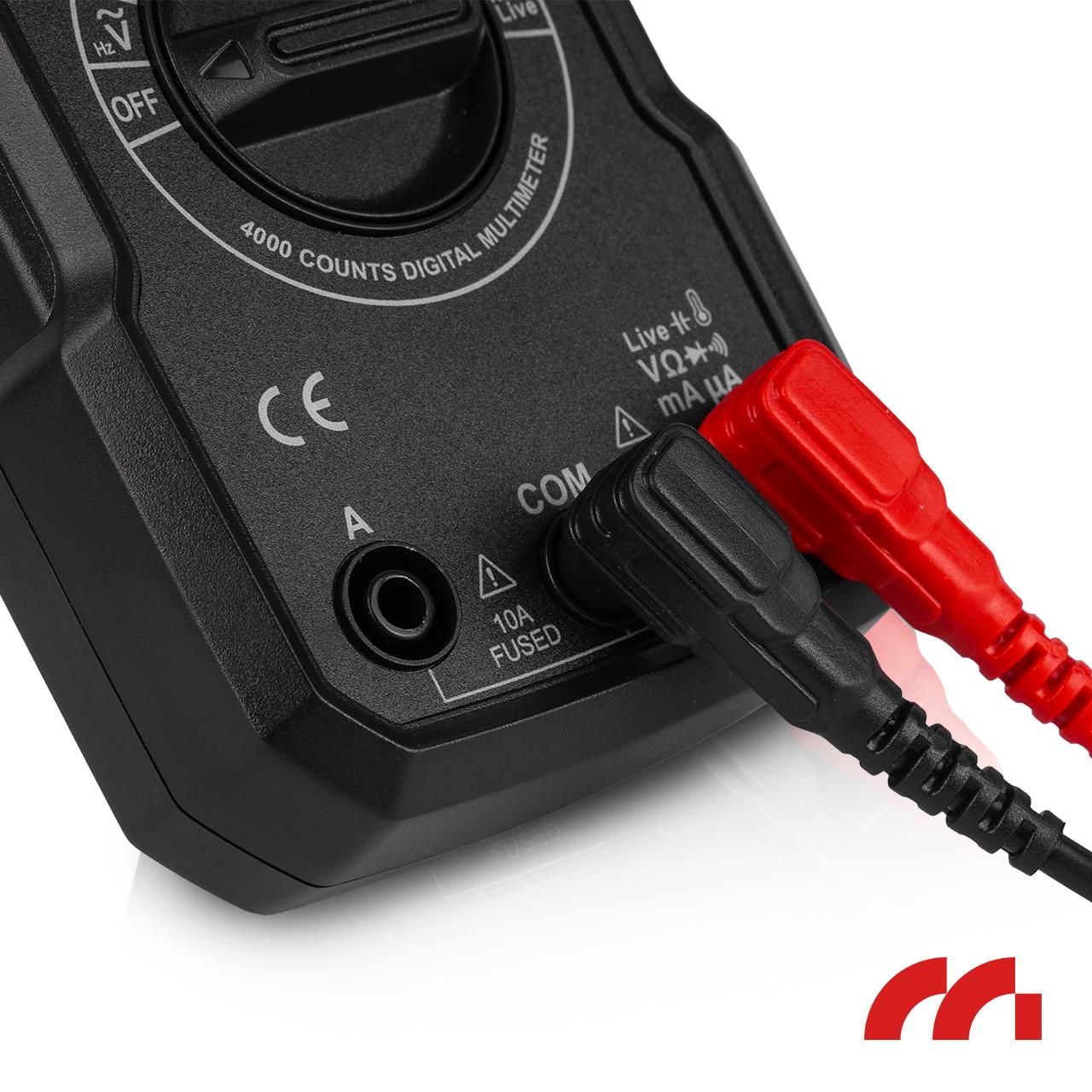 Miernik uniwersalny Multimetr Cyfrowy Miernik Prądu Elektryczny Tester ...