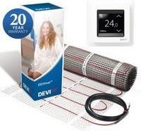 Ogrzewanie podłogowe DEVImat 150T (DEVImat DTIF) 750W 5,0m2 + Termoregulator Devireg TOUCH ...