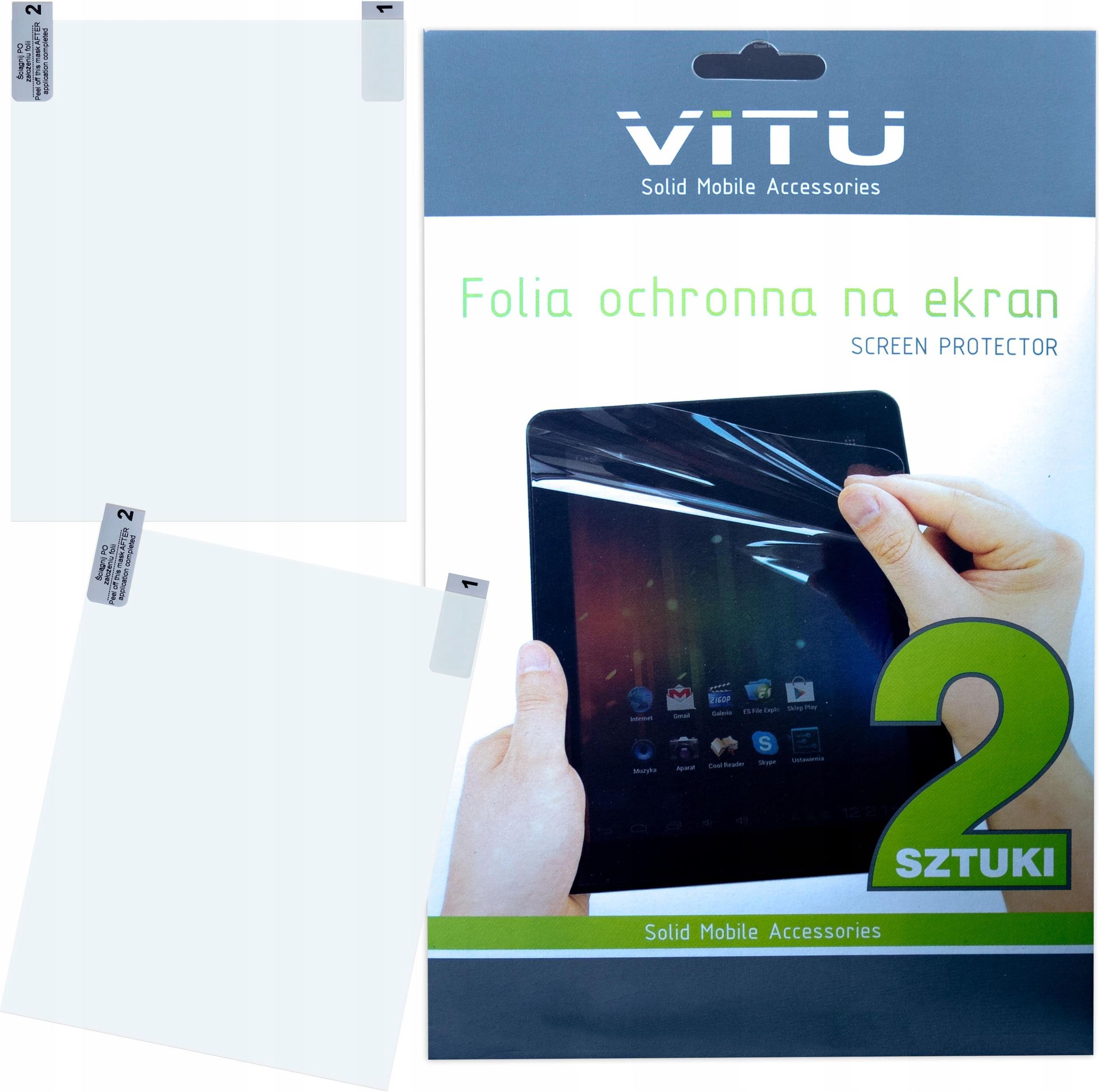 Vitu 2 Sztuki Folia Na Tablet 165 X 124 mm 8,1 4:3 - opinie i ceny na ...