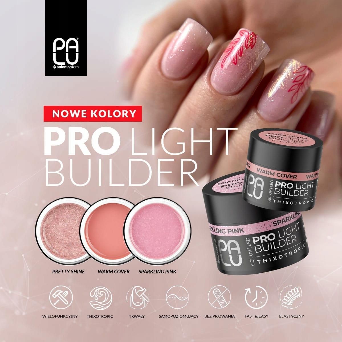 Palu Pro Light Builder Żel Budujący Sparkling Pink 45g - Opinie i ceny ...