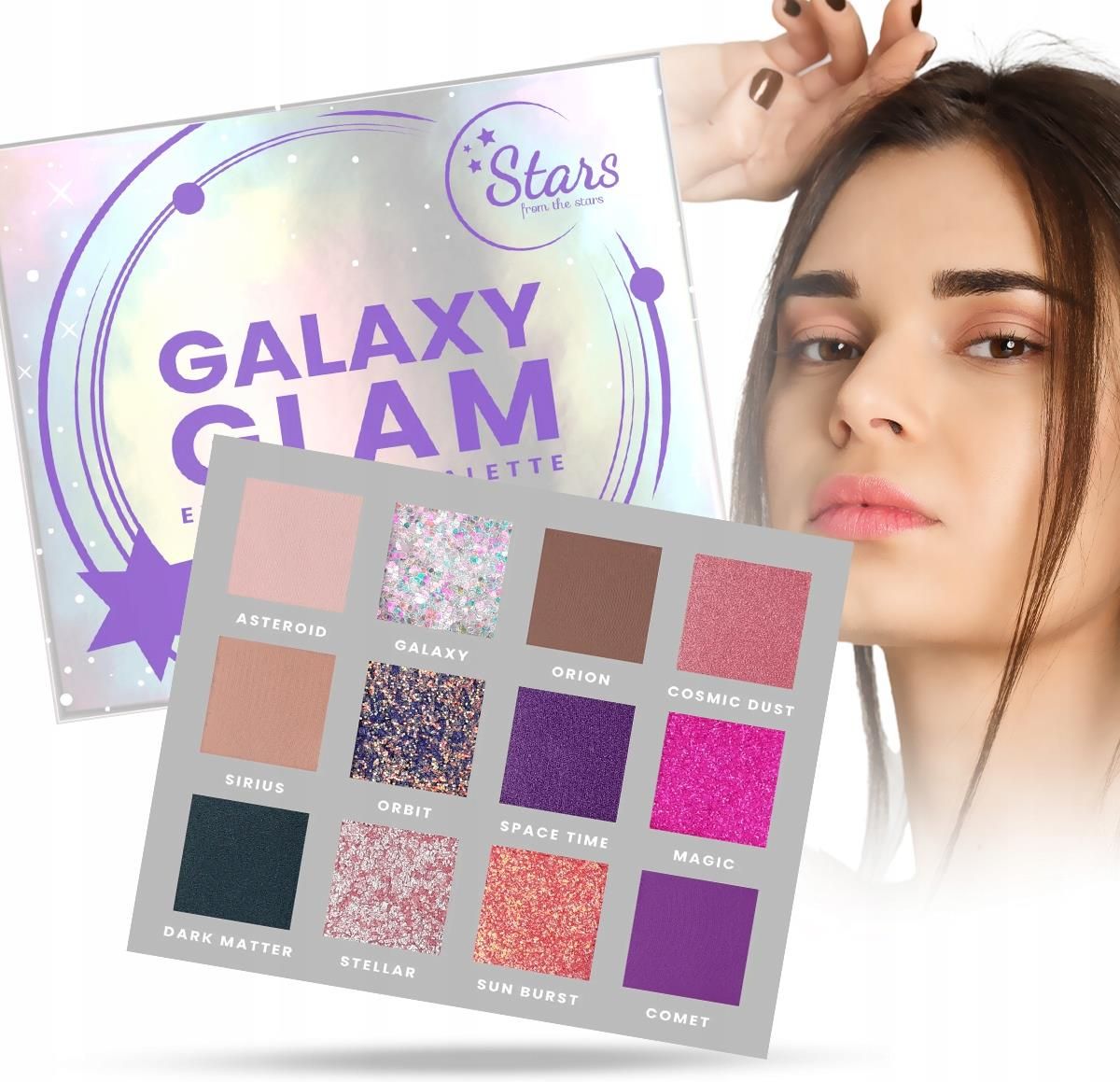 Stars From The Stars Paleta Cieni Do Powiek Oczu Galaxy Glam 1szt ...