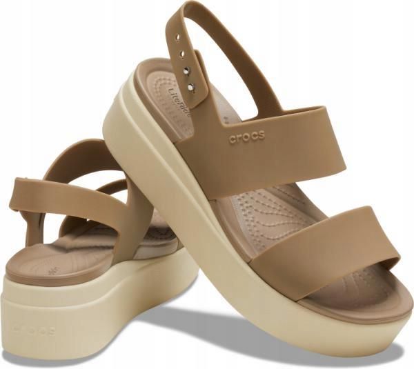 Damskie Sandały Crocs Brooklyn Low Wedge 206453 Sandal 36-37 - Ceny i ...