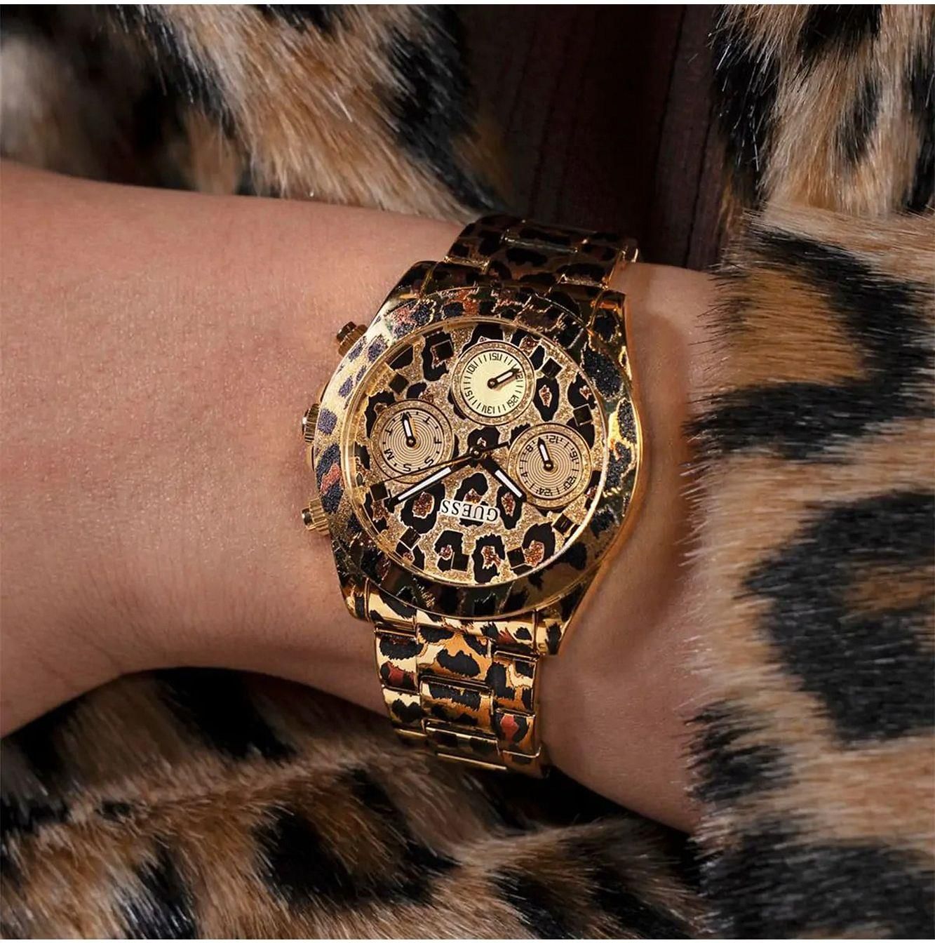 Guess GW0751L1 Leopardess 40th Anniversary Special Edition - Zegarki ...