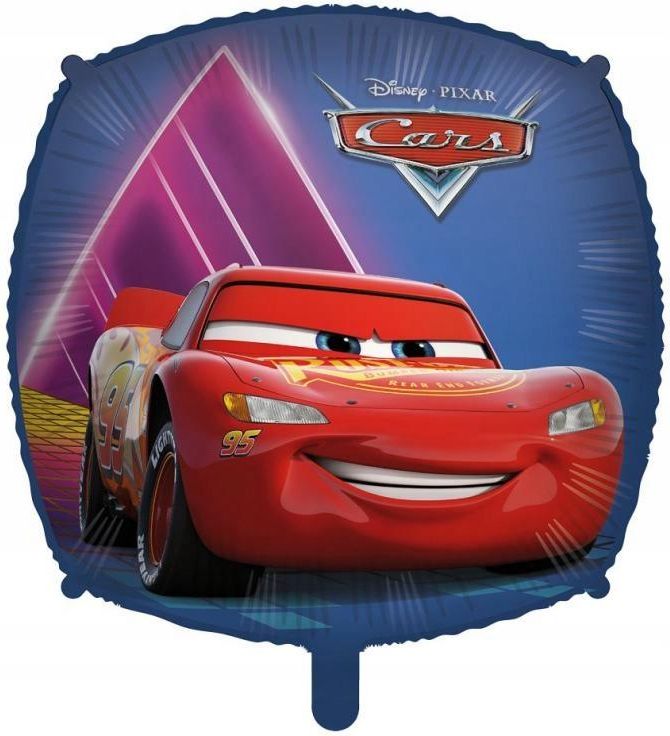 Balon foliowy Square Cars Disney, 46cm , 1 szt. ciężarek - Ceny i ...