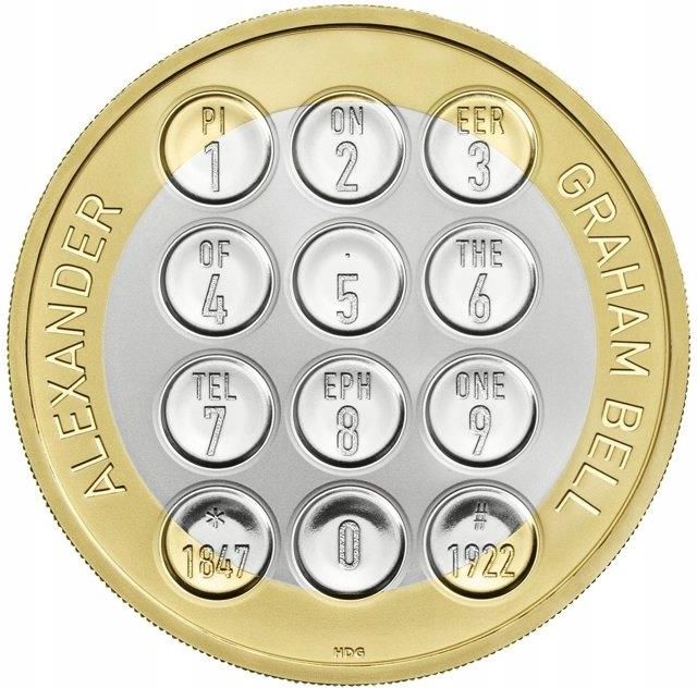 Alexander Graham Bell Srebro 2022 Proof - Ceny i opinie - Ceneo.pl