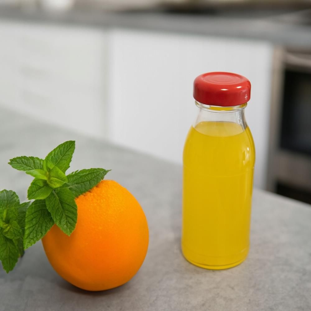 50x Butelki na sok Juice 125ml Szklana Butelka na soczek soki z ...