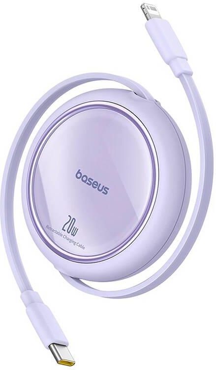 Baseus Kabel USB Free2Pull USB-C do iP 20W 1m (fioletowy) - Opinie i ceny na Ceneo.pl