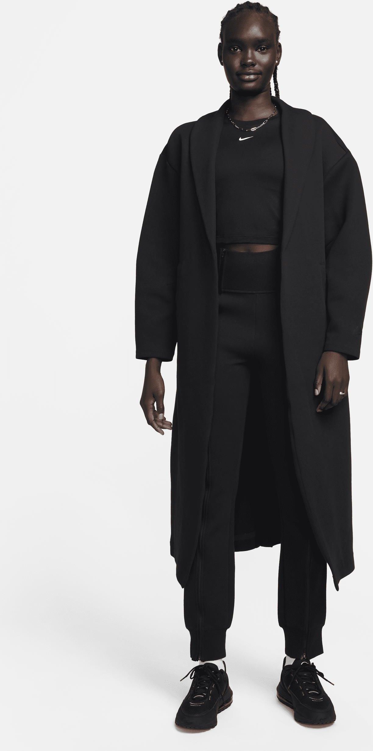 Damska oversizowa kurtka typu duster Nike Sportswear Tech Fleece ...
