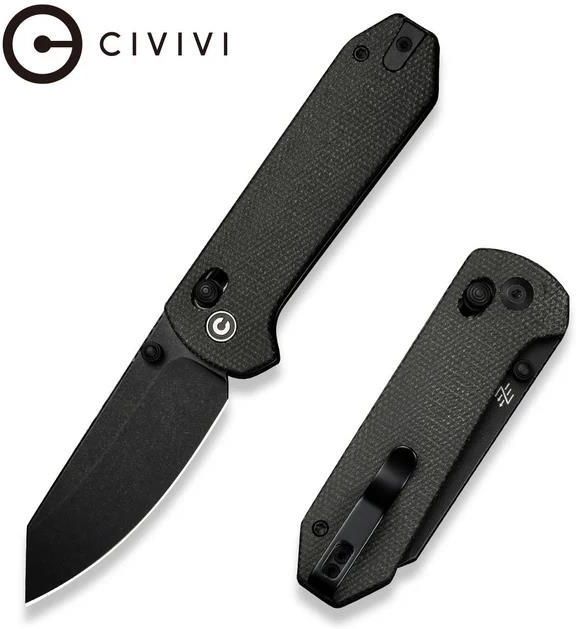 Civivi By We Knife Nóż Składany Civivi Yonder Dark Green Canvas Micarta ...