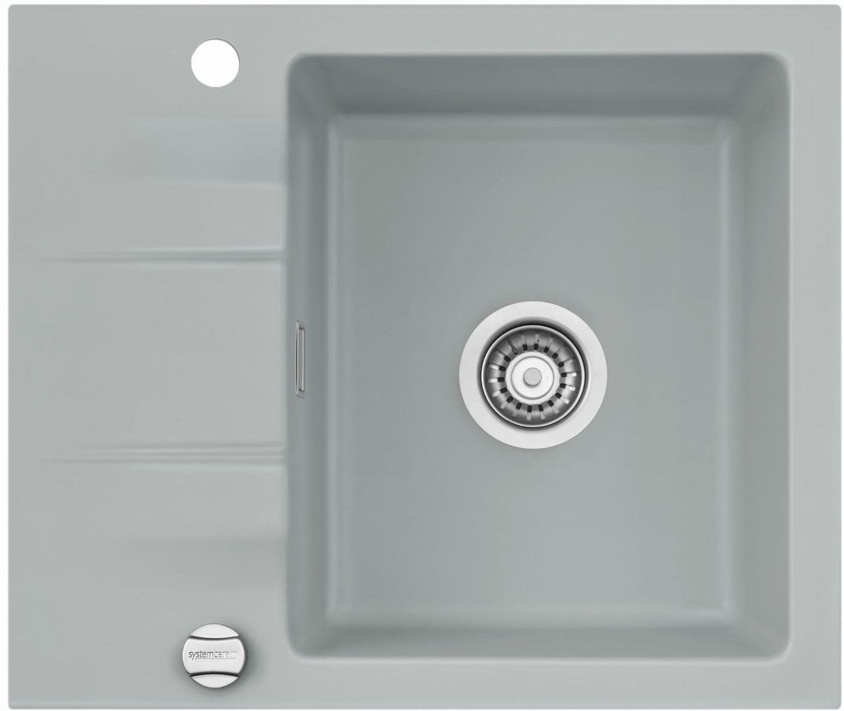 Zlewozmywak Systemceram Genea 60 Titan 50970178 - Opinie i ceny na Ceneo.pl