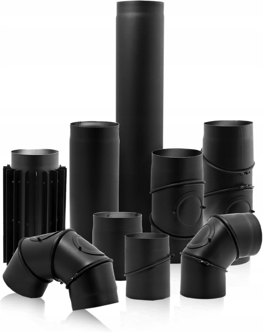 Stahl System Kolano Stalowe Spalinowe Nastawne Uniwersalne 4-Segmentowe Fi 160 18 - Opinie i ...