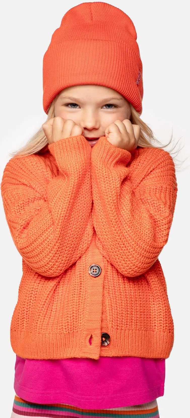 Sweter dziewczęcy pomarańczowy roz.104 Coccodrillo - Ceny i opinie - Ceneo.pl