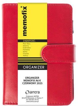Organizer Memofix A6 K Czerwony 2025 (30586B04136AP) - Ceny i opinie ...