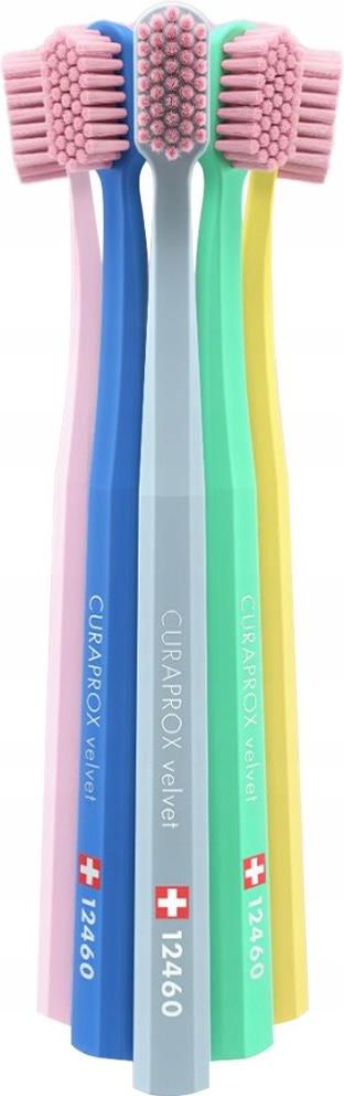 Szczoteczka Curaprox CS 12460 velvet (multicolor) x2 - Opinie i ceny na ...