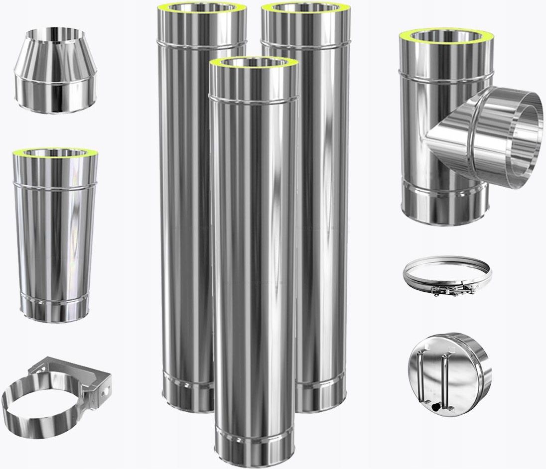 System kominkowy Tk Komin Izolowany Fi 120 Dwuścienny Zewnętrzny Piec Pellet - Opinie i ceny na ...