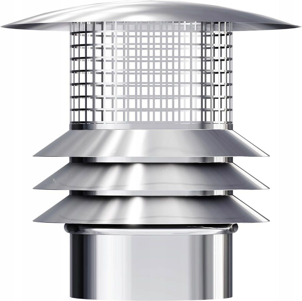 Kominus Kzs Łapacz Iskier Ring Żaroodporny Fi 225 mm Gr 1,0mm Komin ...