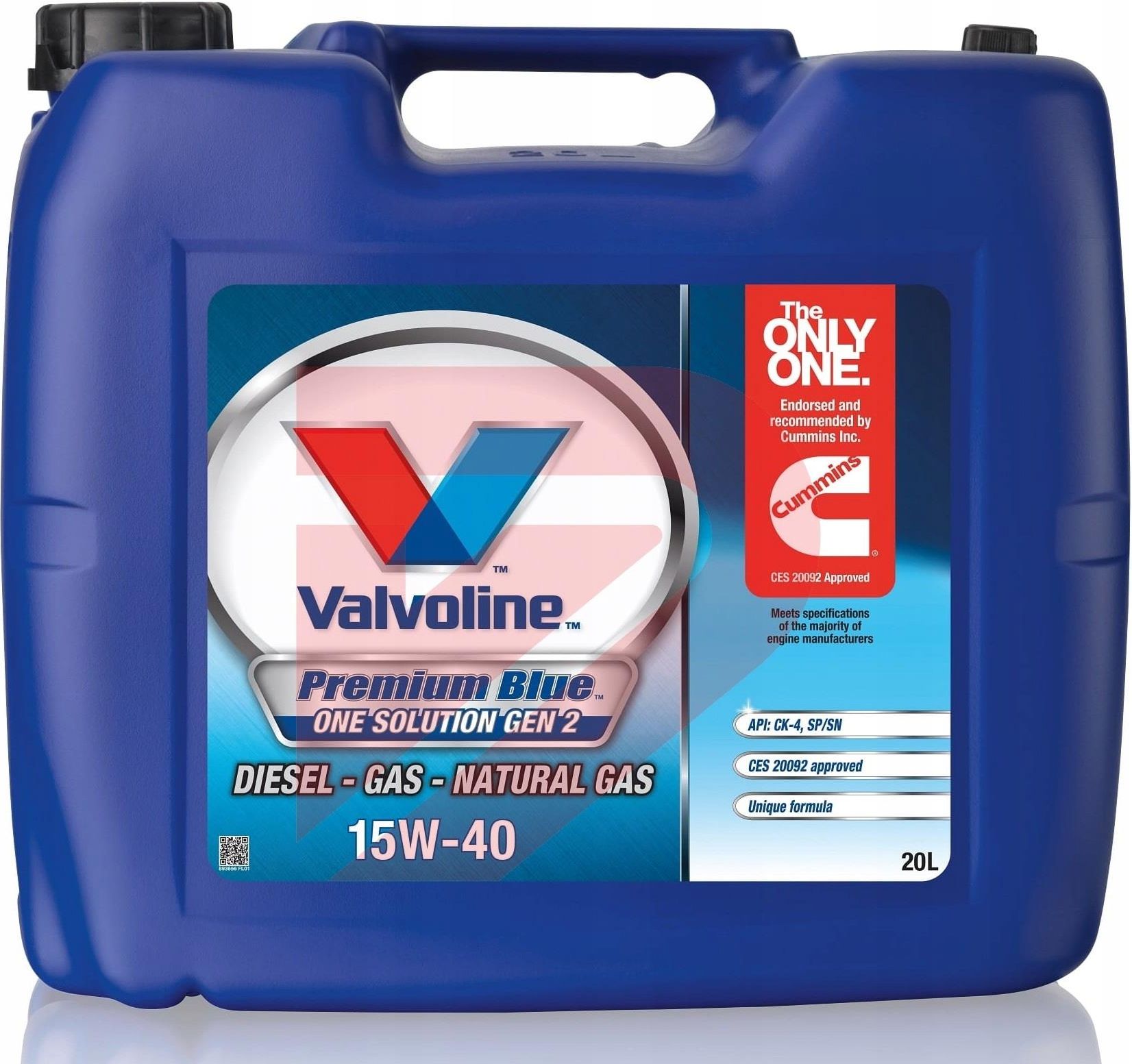 Valvoline Blue Gen 2 One Solution 15W40 20L - opinie i ceny na Ceneo.pl