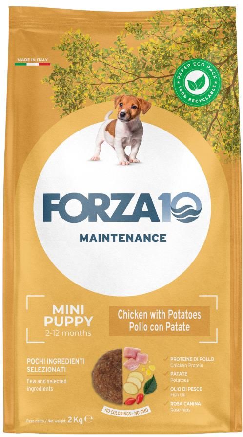 Karma Forza10 Maintenance Mini Puppy Kurczak Z Ziemniakami 3x2kg - Ceny i opinie - Ceneo.pl