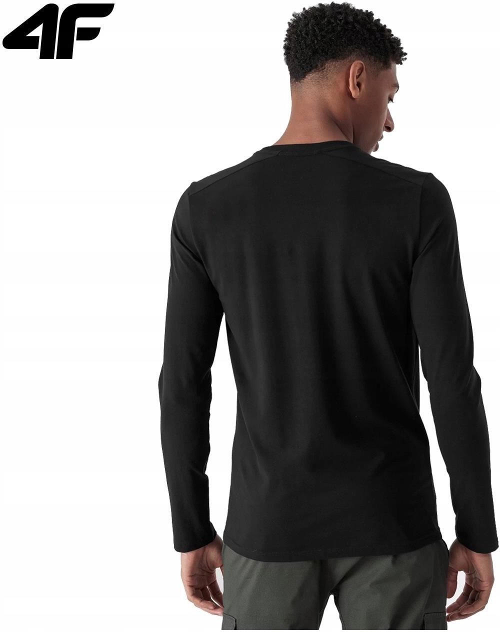 Koszulka Męska 4F Z Długim Rękawem M472 Longsleeve Bluzka Na Co Dzień ...