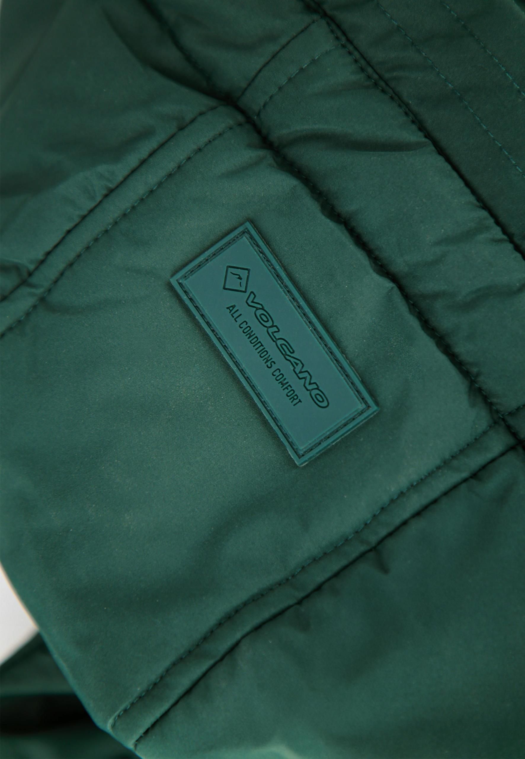 Męska Kurtka Zimowa Z Kapturem Zielona Brvolcano J-mask L - Ceny i ...