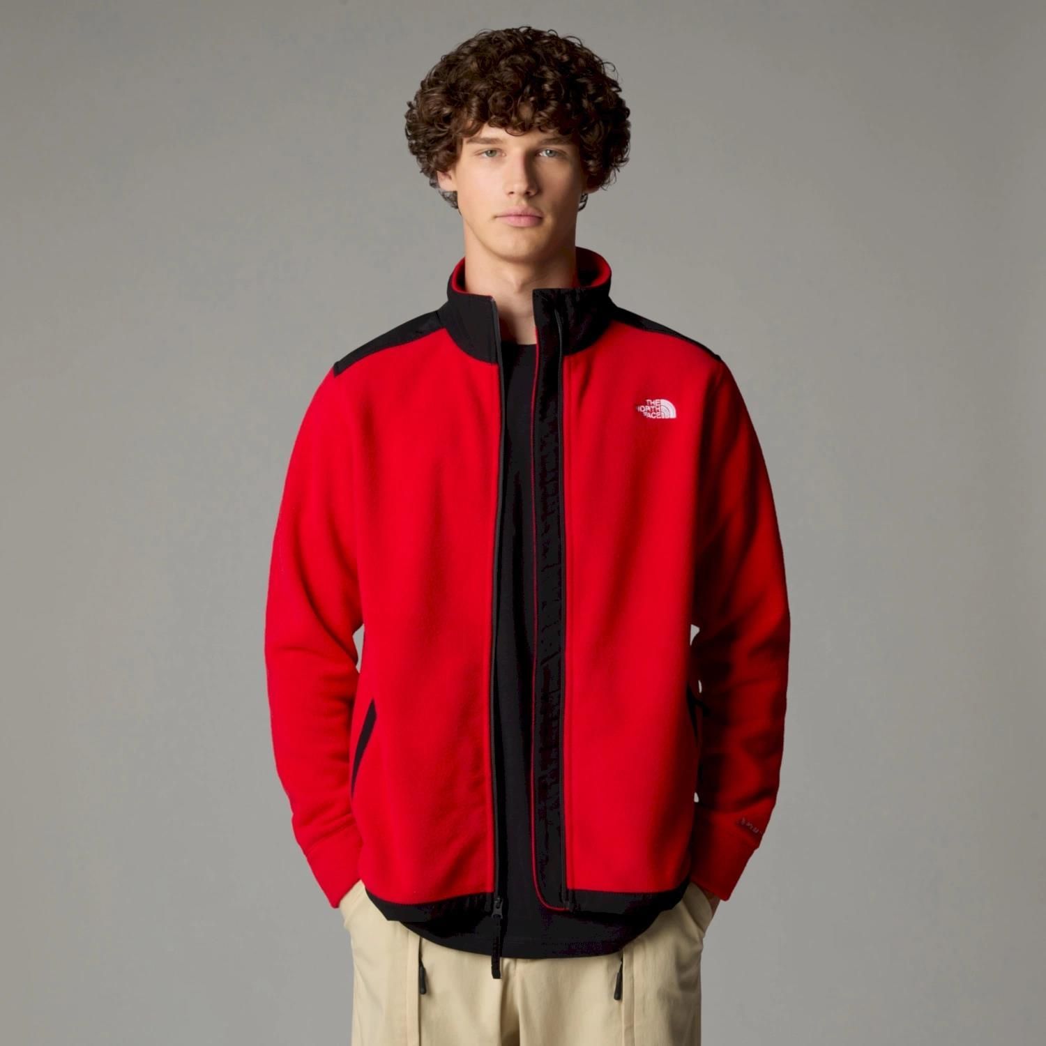 Męski Polar The North Face M Alpine Polartec 200 Fz Jacket - Tnf Red ...