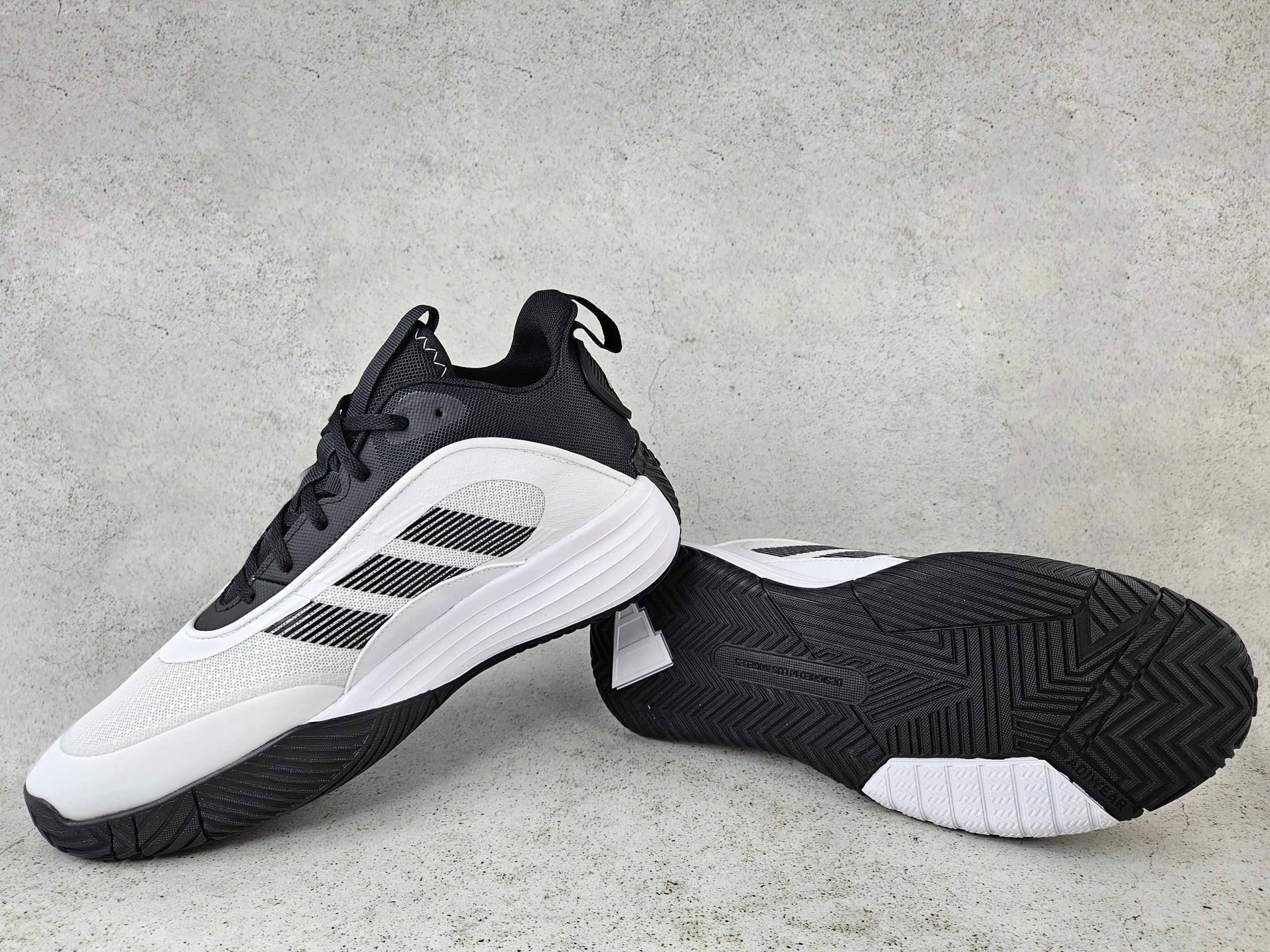 Adidas Ownthegame 3.0 IF4565 Biało Czarne Buty Męskie Koszykarskie ...