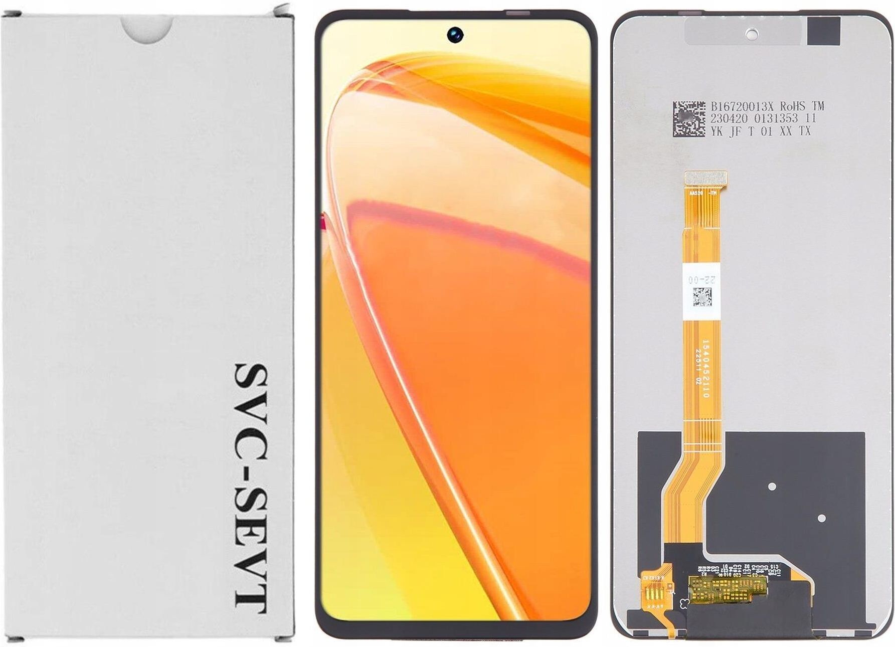 Podzespoły do telefonu SERVICE PACK WYŚWIETLACZ DO REALME C67 4G ...