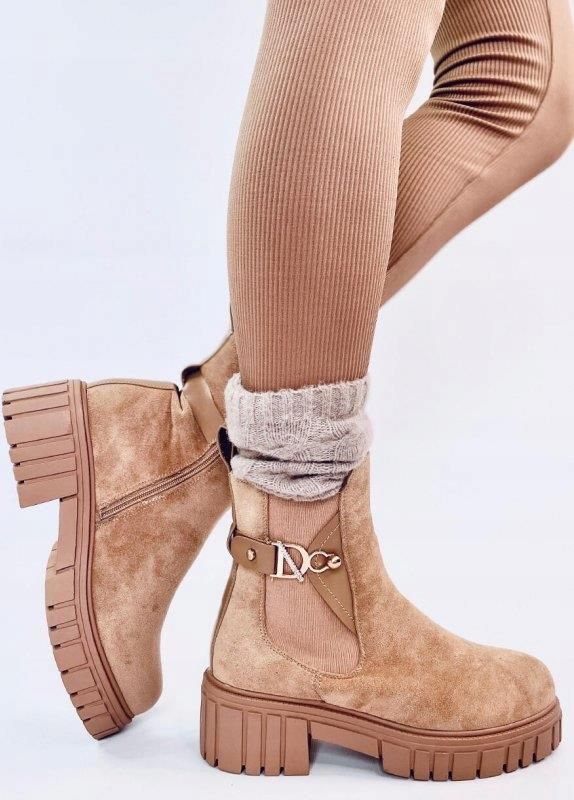 Sztyblety na platformie ERROL BEIGE 39 - Ceny i opinie - Ceneo.pl