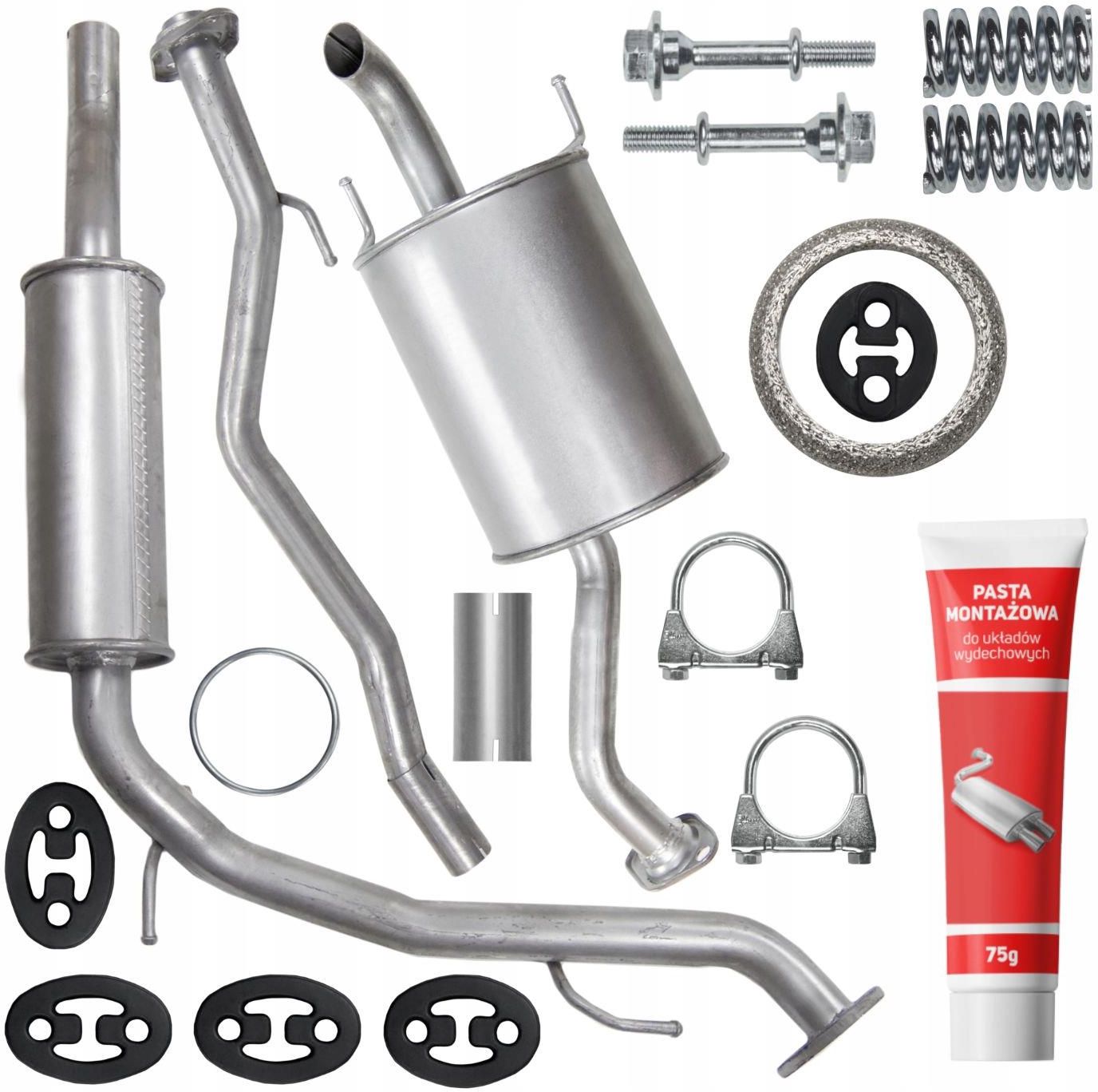 Ferroz Zestaw Tłumików Honda Jazz 2 Ii Gd Ge3 Ge2 1.2 1.4 2001-2008 - opinie i ceny na Ceneo.pl