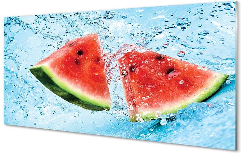 Tulup.Pl Obraz akrylowy Arbuz woda 120x60 cm 4 zawieszki (OAH56030644 ...