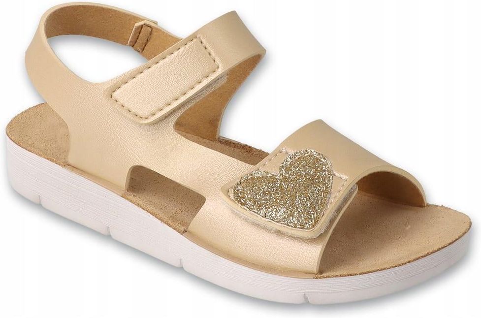Sandały Butki Befado Dziewczęce Złote Serce R 29 - Ceny i opinie - Ceneo.pl