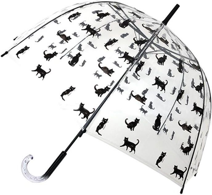 Długi parasol przezroczysty kopuła, chat noir kod: UBUL1044 - Ceny i ...