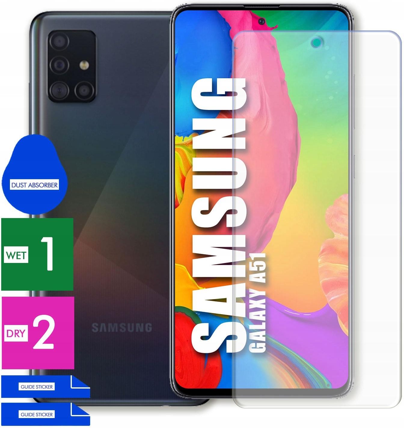 Ultimate Shield Szkło Ochronne Do Samsung Galaxy A51 Na Telefon Ekran Szybka Pancerne - Opinie i ...