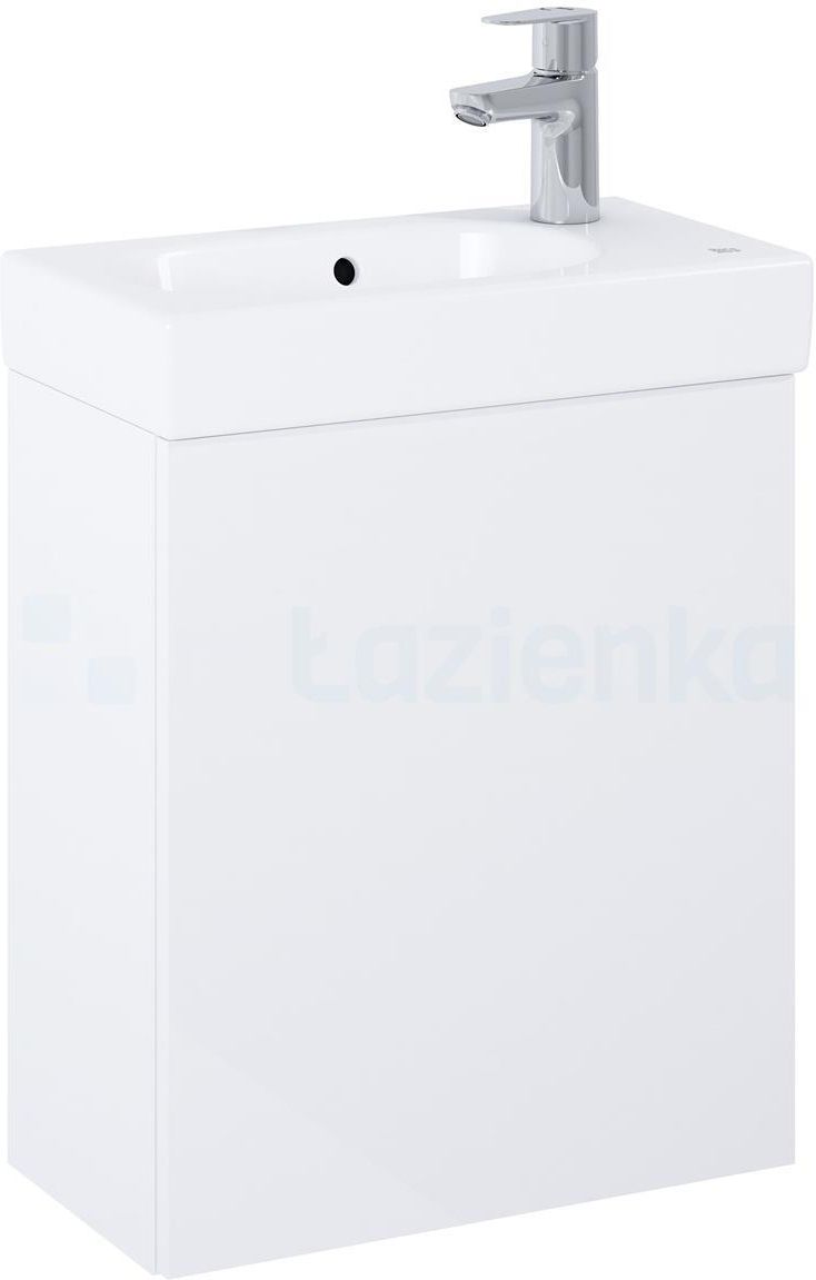 Roca Mini-N zestaw łazienkowy 45 cm umywalka z szafką biały połysk ...
