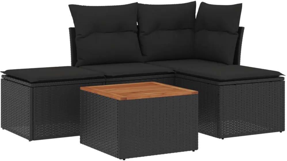 Zestaw mebli ogrodowych Zakito Zestaw Wypoczynkowy Ogrodowy Pe Rattan ...