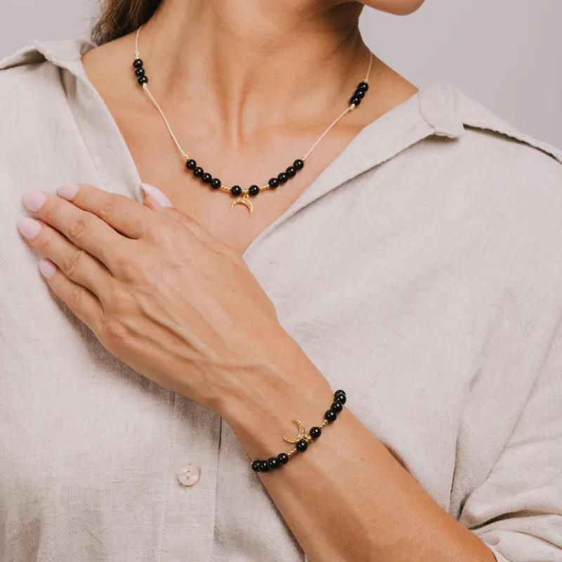 Taliz Komplet Biżuterii Bransoletka I Naszyjnik Energia Sukcesu - Ceny ...