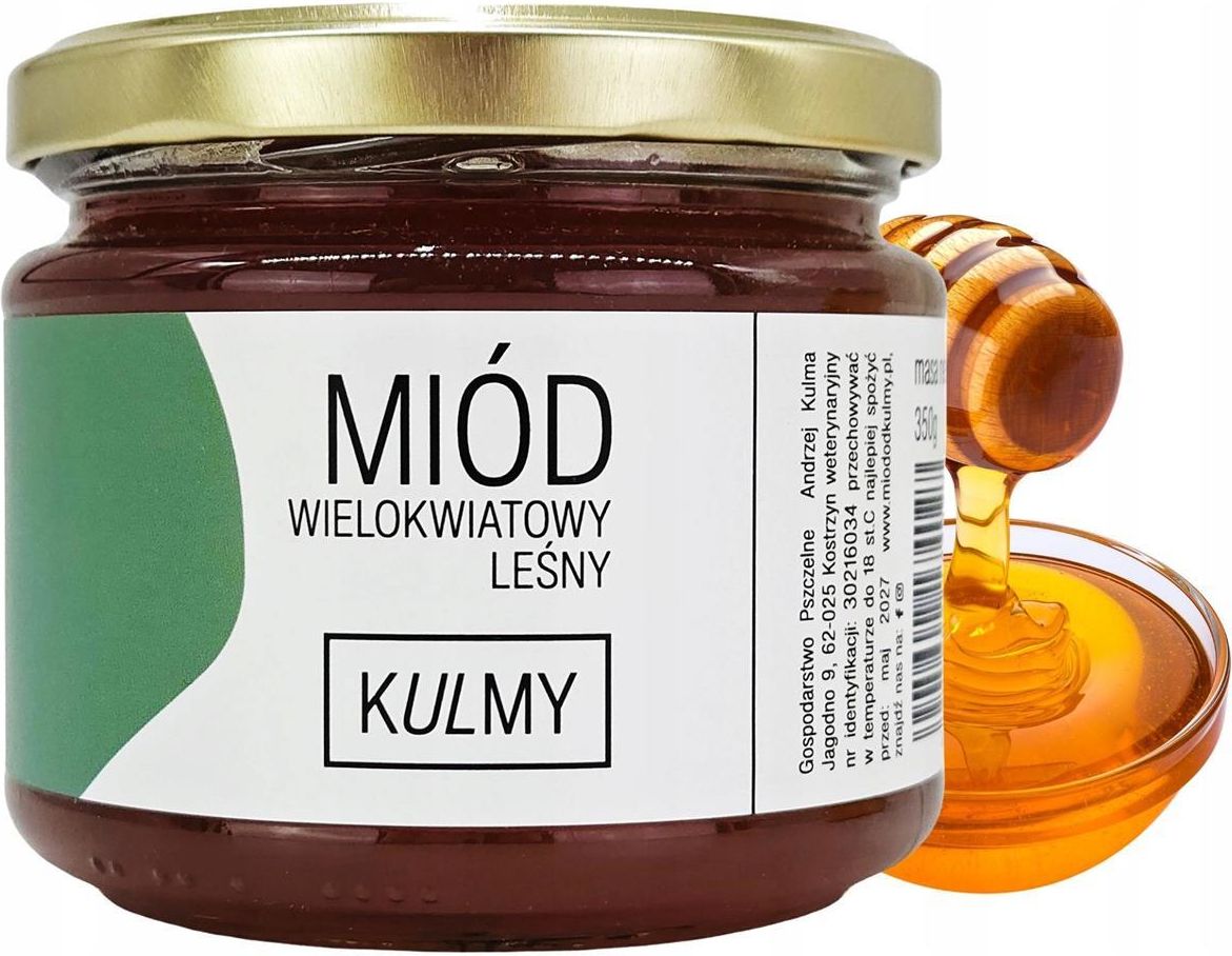 Miód od KULMY Miód Wielokwiatowy Leśny 350g Kulma - Ceny i opinie ...