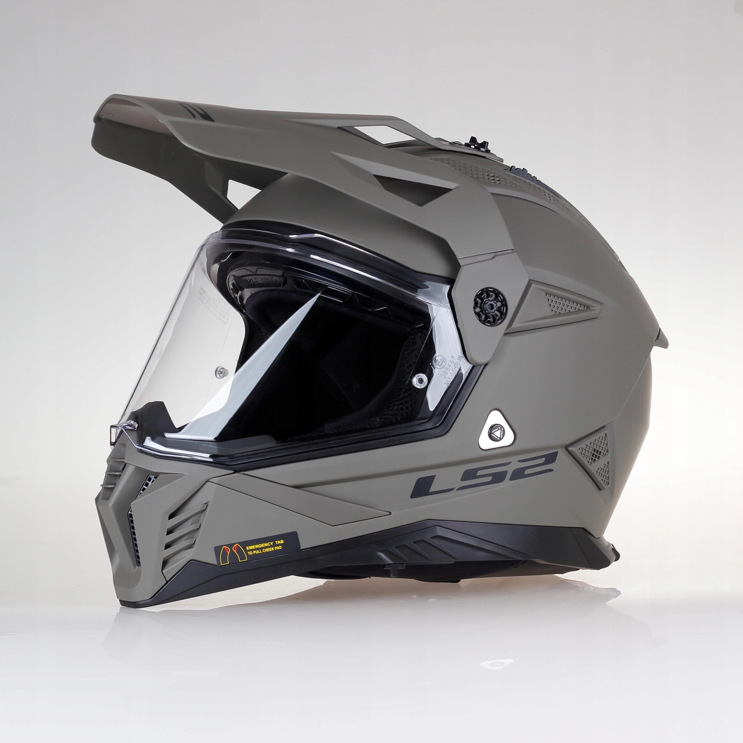 Kask motocyklowy Ls2 Mx702 Pioneer Ii Solid Matt Sand - Opinie i ceny ...