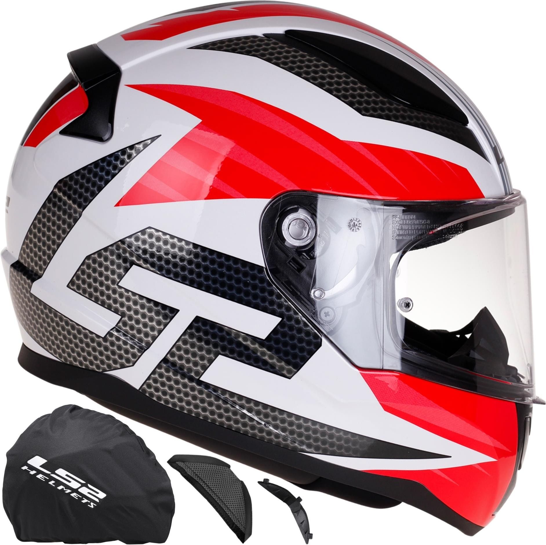 Kask motocyklowy Ls2 Ff353 Rapid Ii Grid Integralny System Pinlock ...
