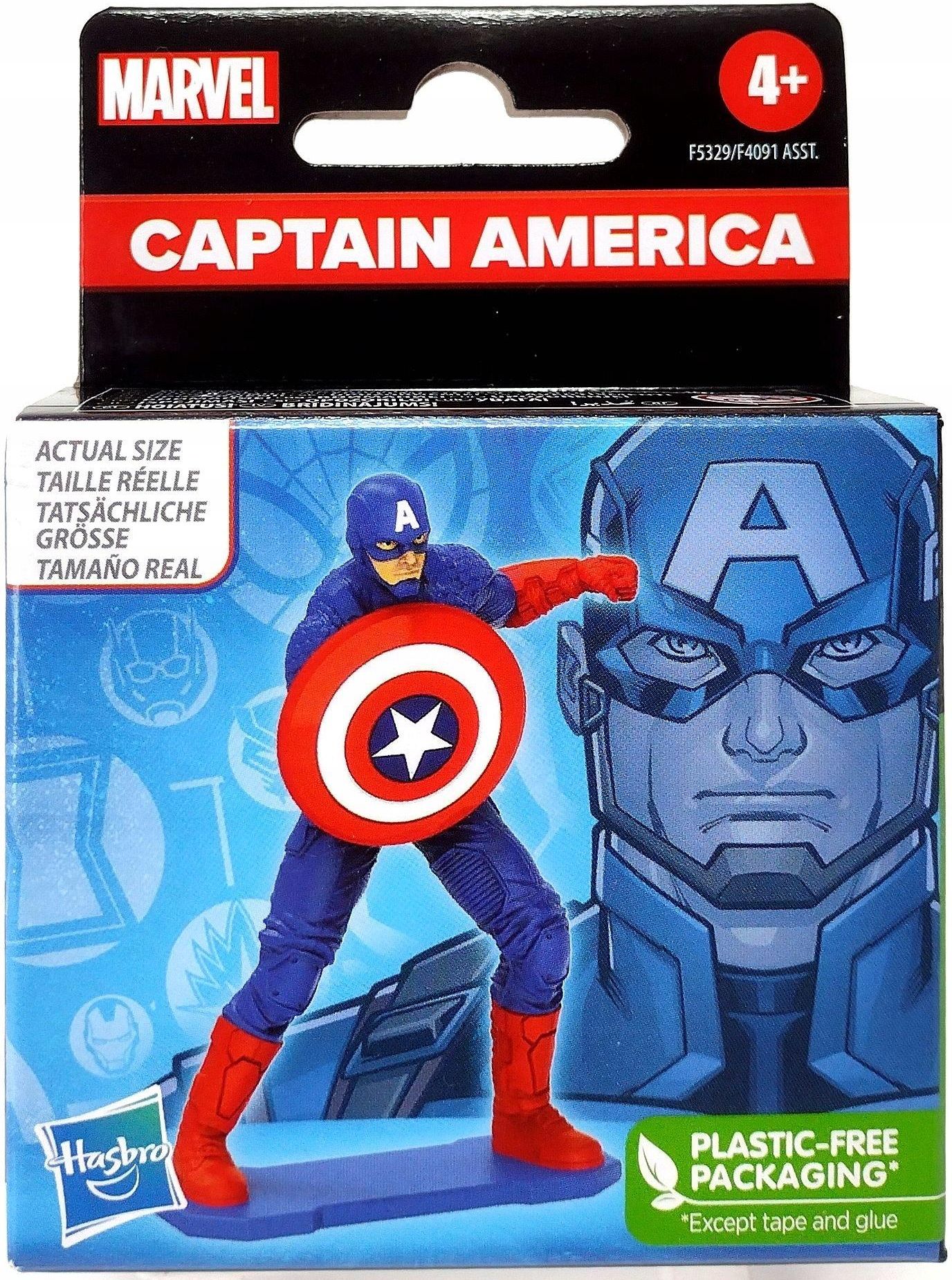 Hasbro Marvel Mini Figurka Captain America 20771 - Ceny i opinie - Ceneo.pl