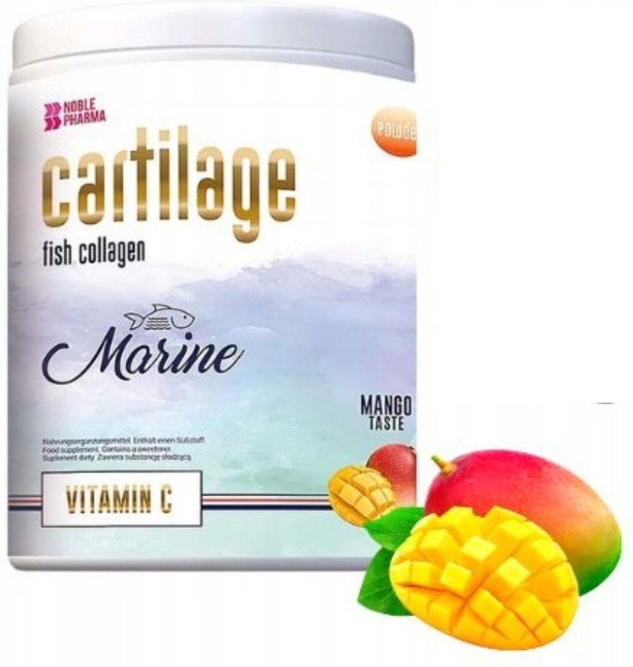 Noble Pharma Cartilage Fish Collagen 200g Marine Collagen - Opinie i ...